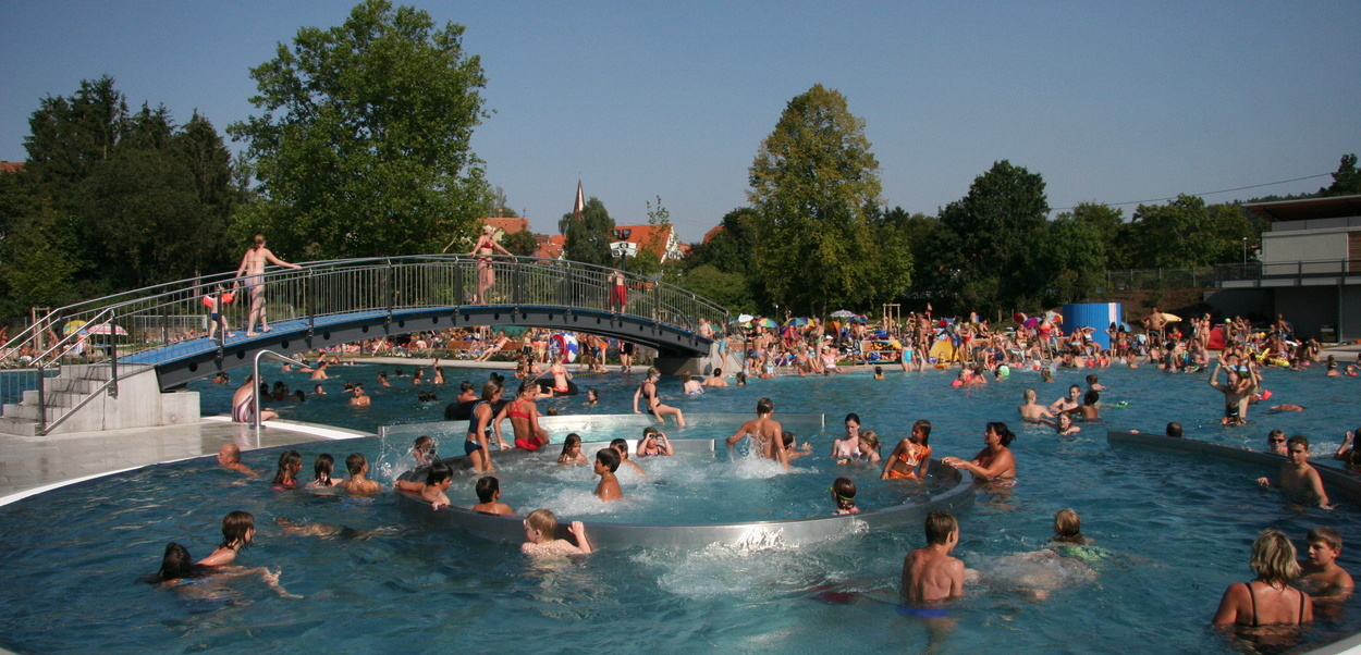 Freibad Stammheim in Calw im Schwarzwald