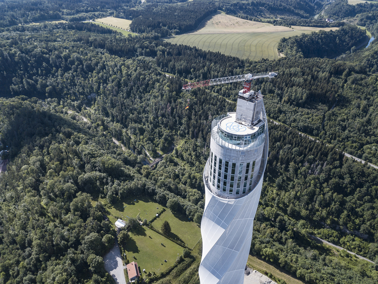 thyssenkrupp Testturm bei Rottweil
